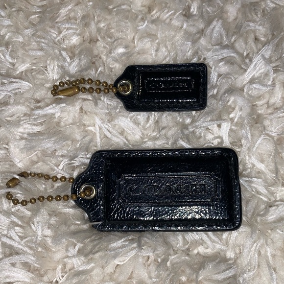 Coach | Bags | Coach Patent Leather Replacement Hang Tags For Purse Bag ...